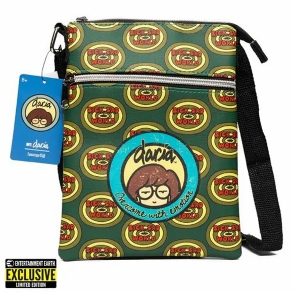Loungefly | Bags | Loungefly Daria Passport Purse Entertainment Earth ...